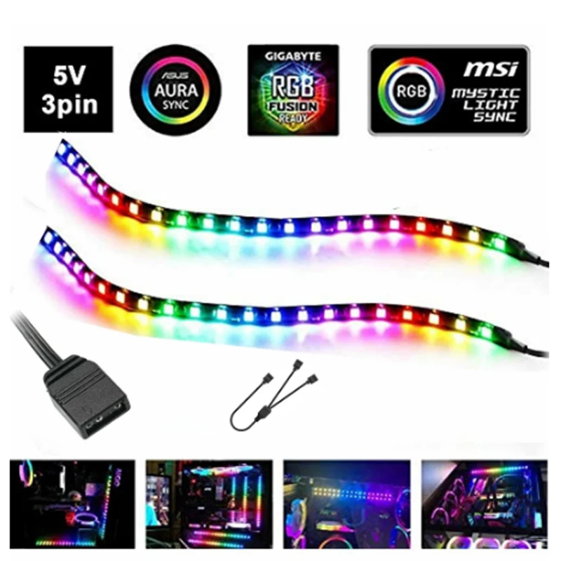 Addressable Rgb Led Strip Pc | Led Strips Pc Aura Sync | Ws2812b Rgb ...