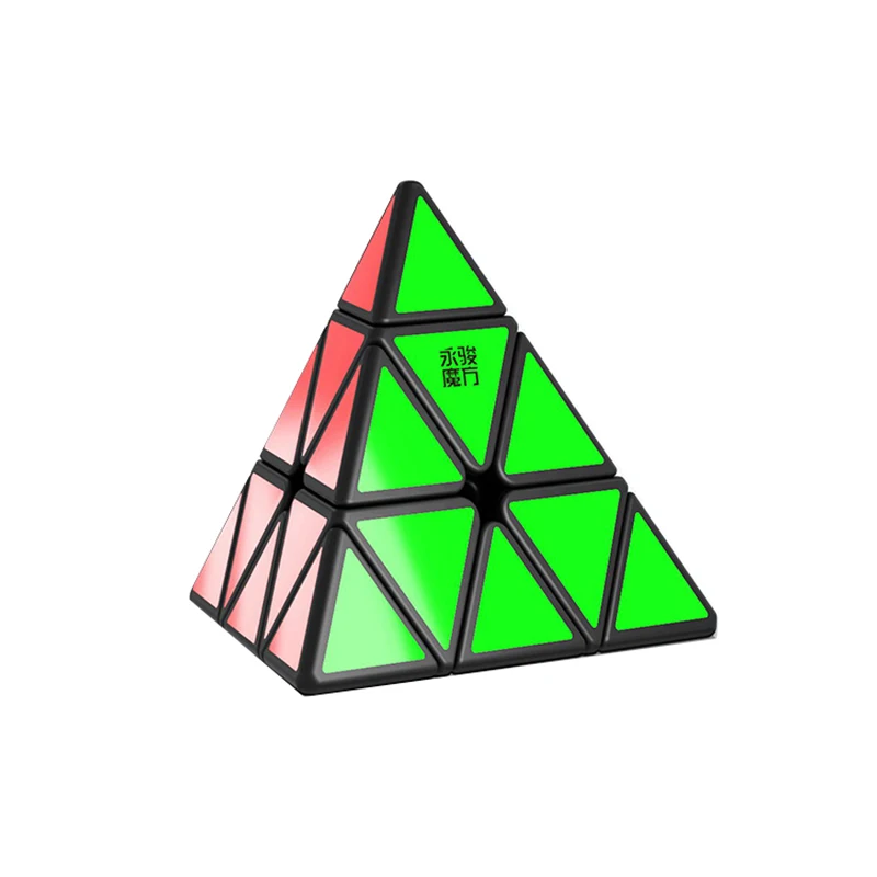 New YONGJUN Yulong V2M Magnetic Magic Pyramid Cube Speed Cubes ...