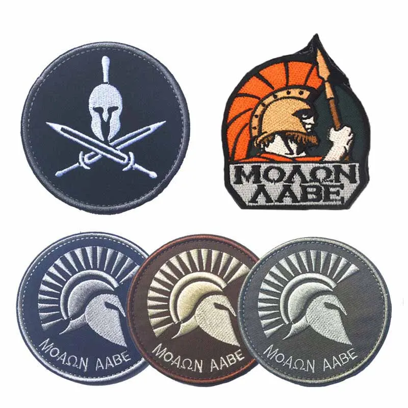 SPARTAN-CROSSED-SWORD-SWAT-PATCH-BIKER-GREEK-Sparta-SOCCENT-ARMY ...