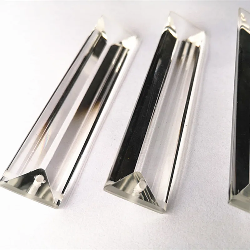 New Arrival 20pcs/lot 100*22*11mm K9 Crystal Triangular Prisms Hanging ...