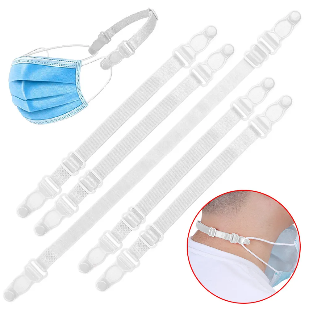 Hebilla de extensión de cordón para la oreja, gancho ajustable, fijador ...