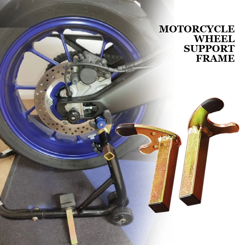 Motocicleta-Wheel-Support-Frame-Stand-Swing-Arm-Lift-Trip-Ganchos-U ...