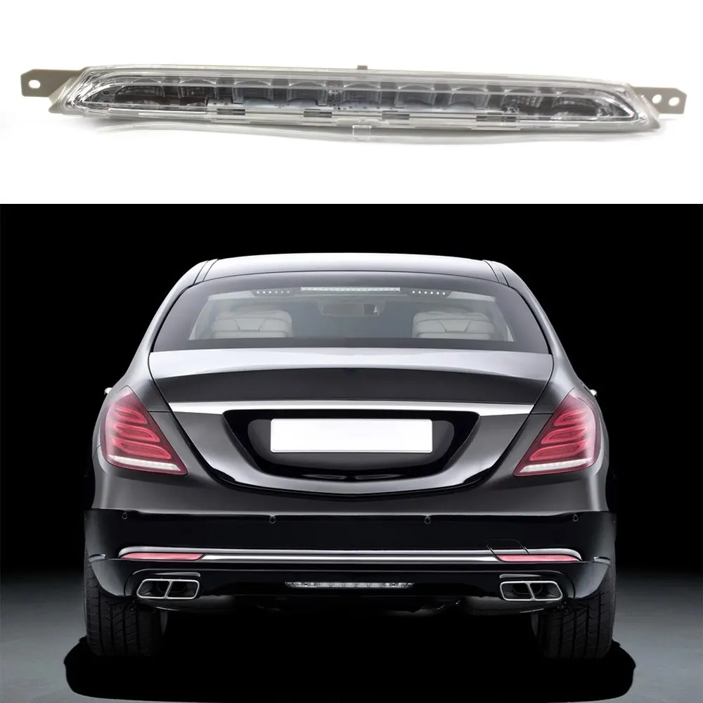 자동차 리어 범퍼 라이트 스톱 램프 A2229060048, 메르세데스 벤츠 S 클래스 W222 S500 S600 2014 ...