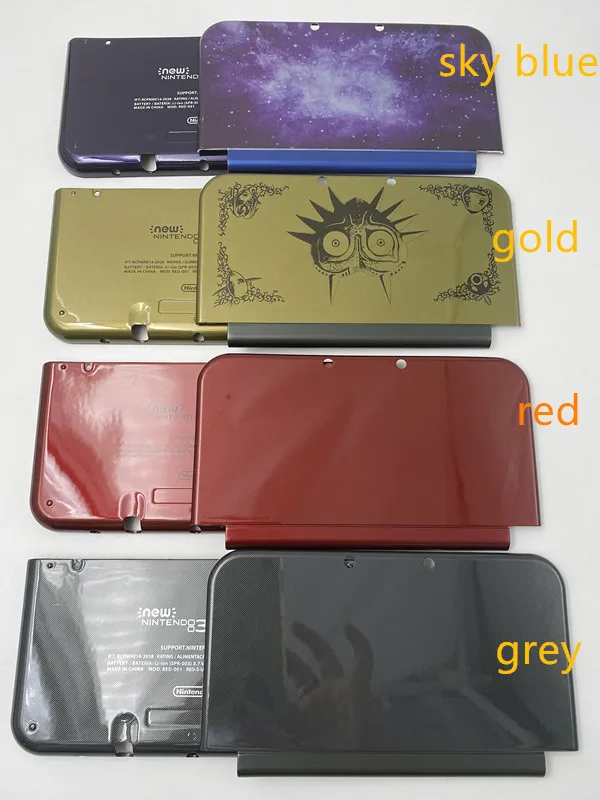 Top-Bottom-Shell-Case-para-3DS-Console-vers-o-limitada-4-cores-pe-a-de ...