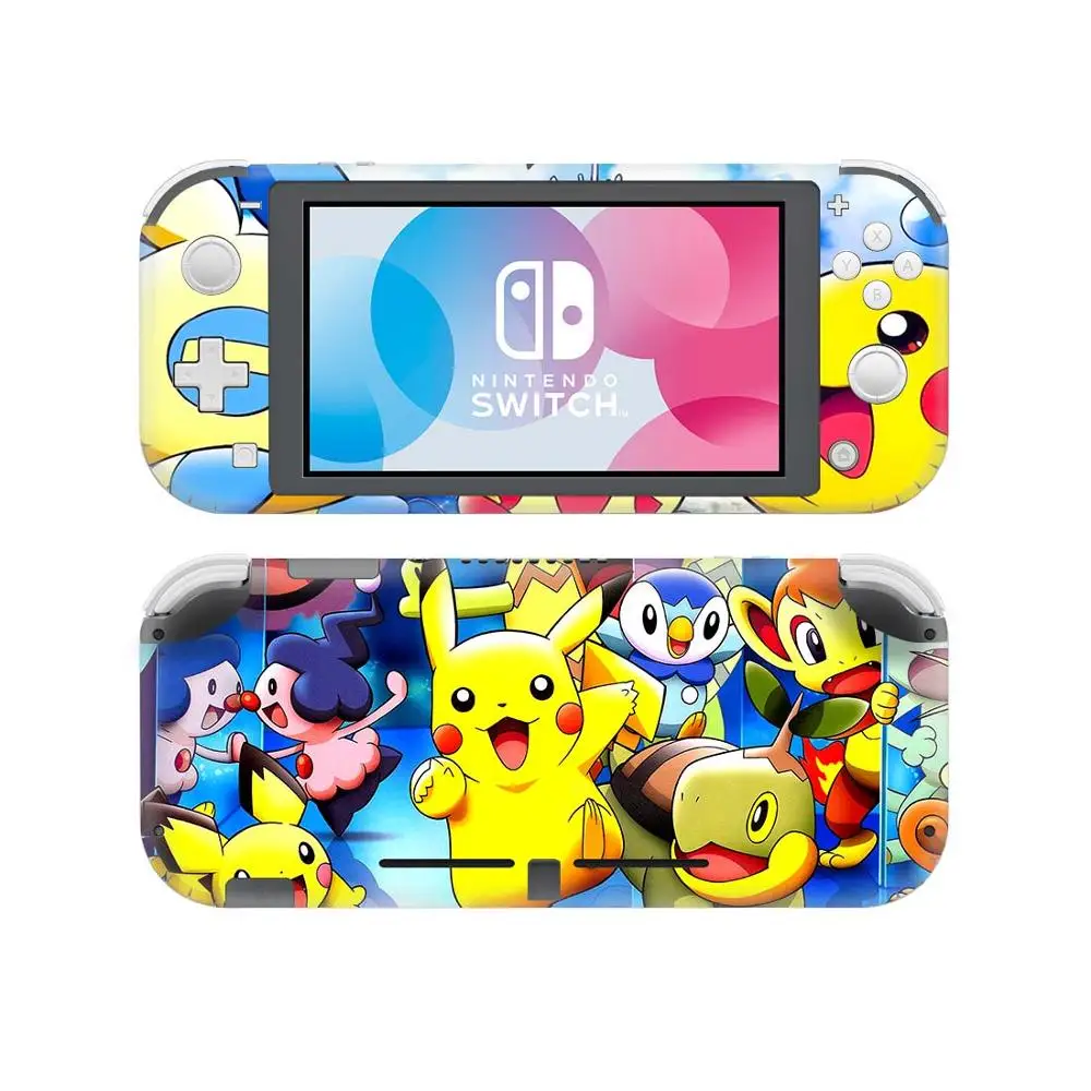 Pokemon Go Pikachu Skin Sticker Decal For Nintendo Switch Lite Console ...