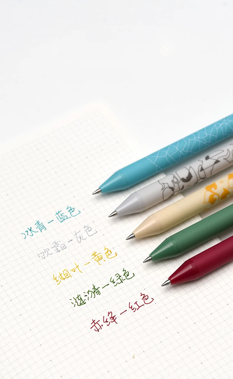 STYLO,10 Kaco Navy Ink--stylo Kaco rétro pour Gel, 0.5MM, encre couleur ...