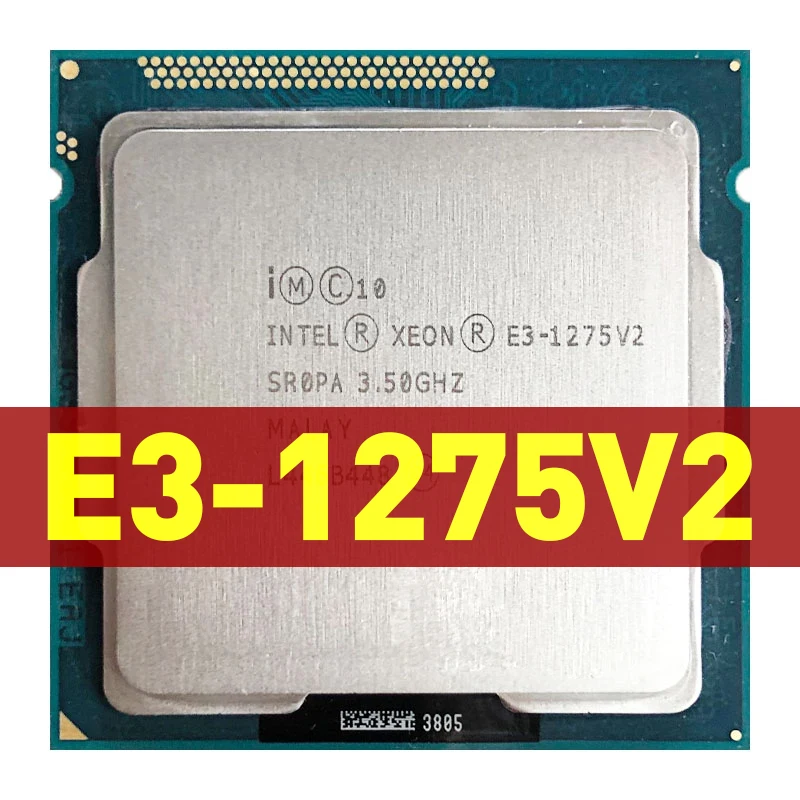 Intel Xeon E3 1275V2 E3 1275 V2 3,5 GHz Quad Core CPU Prozessor 8M 77W ...