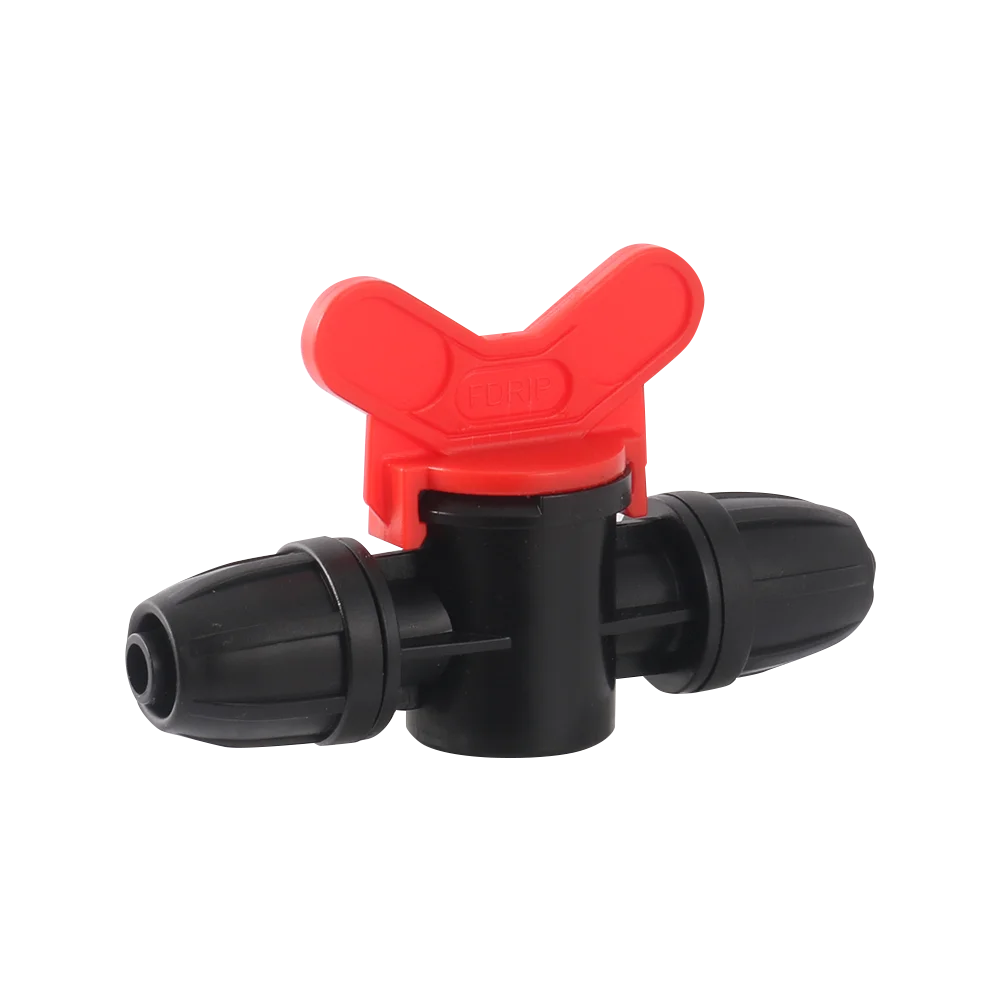 1 Pc Garden 8mm Hose Joint Capillary Lock Through Valve Botany ...