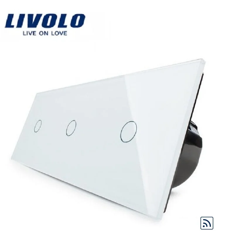 Livolo-Remote-Wall-Switch-Triple-Light-Remote-Function-220-250V-VL ...