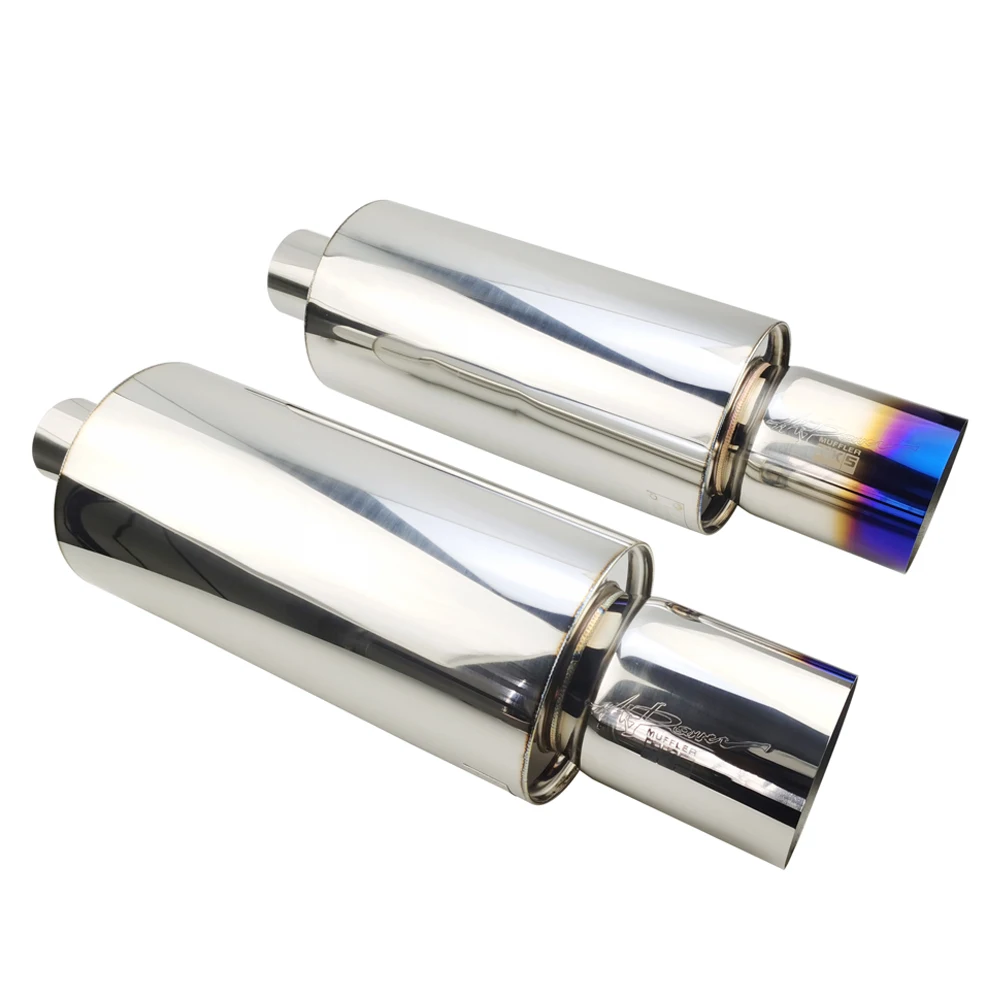 Car-Exhaust-Systems-Tail-Pipe-Muffler-High-Quality-Universal-Stainless ...