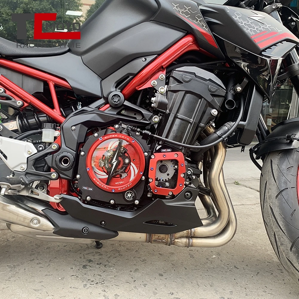 Z900-Z-900-Engine-Clear-Clutch-Cover-Protector-Guard-for-Kawasaki-ZR900 ...