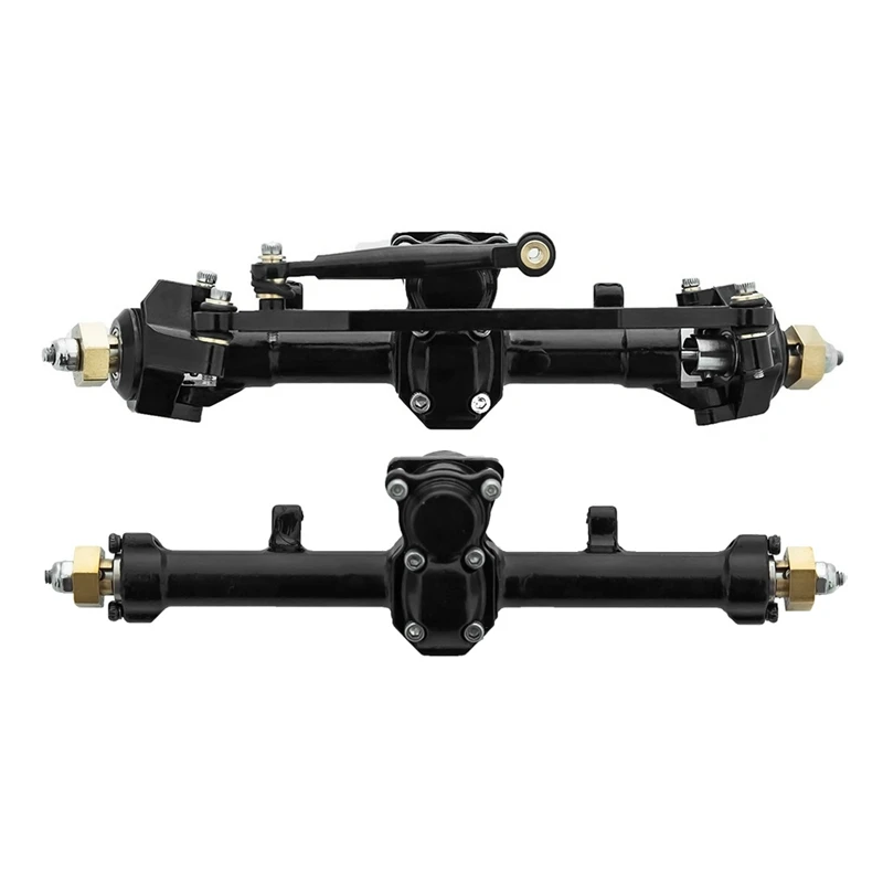 2 Set Metal Complete Axles For Axial SCX24 90081 AXI00001 1/24 RC ...