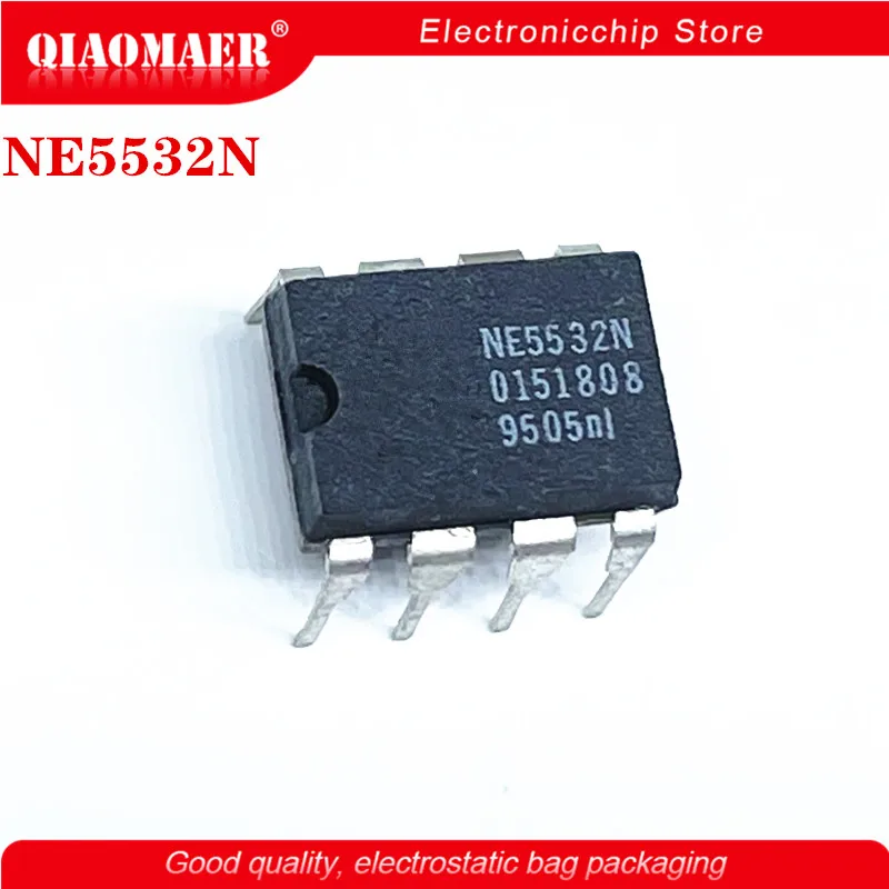 10 개/몫 NE5532N NE5532 5532N DIP8 NE5532AN NE5532P 5532P DIP|반도체 집적회로 ...