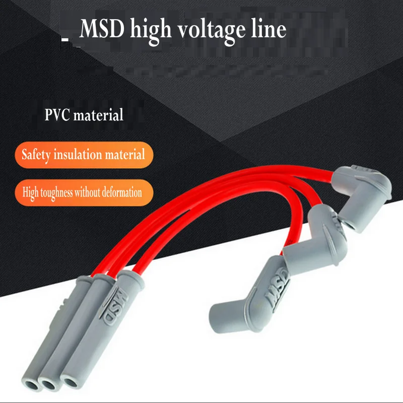 MSD Boost Line Ignition Wire/Coil Pressurized Spark Plug Hat OF High ...