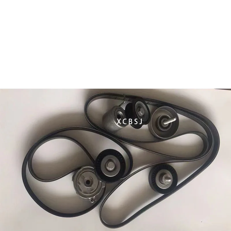 สำหรับ Porsche Cayenne Touareg 3.0T เครื่องยนต์เข็มขัด Tensioner ชุดล้อ ...