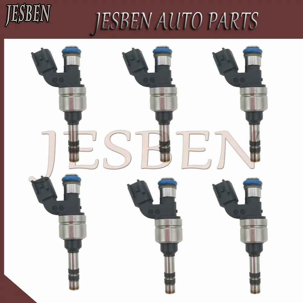 6PCS 12633784หัวฉีดเชื้อเพลิงสำหรับ Chevrolet Equinox ออร์แลนโด Captiva ...