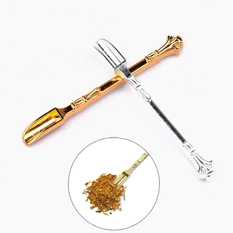 금속 스너프 스푼 삽 의학 스푼 스니프 병 흡연 스니퍼 코골이 파이프 주방 액세서리 골드담배 파이프 And 액세서리 Aliexpress