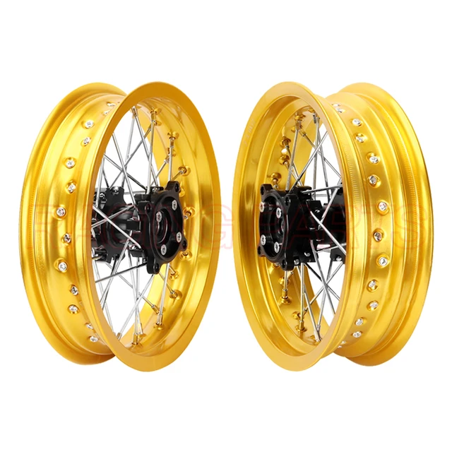 Dirt Bike Gold Rims
