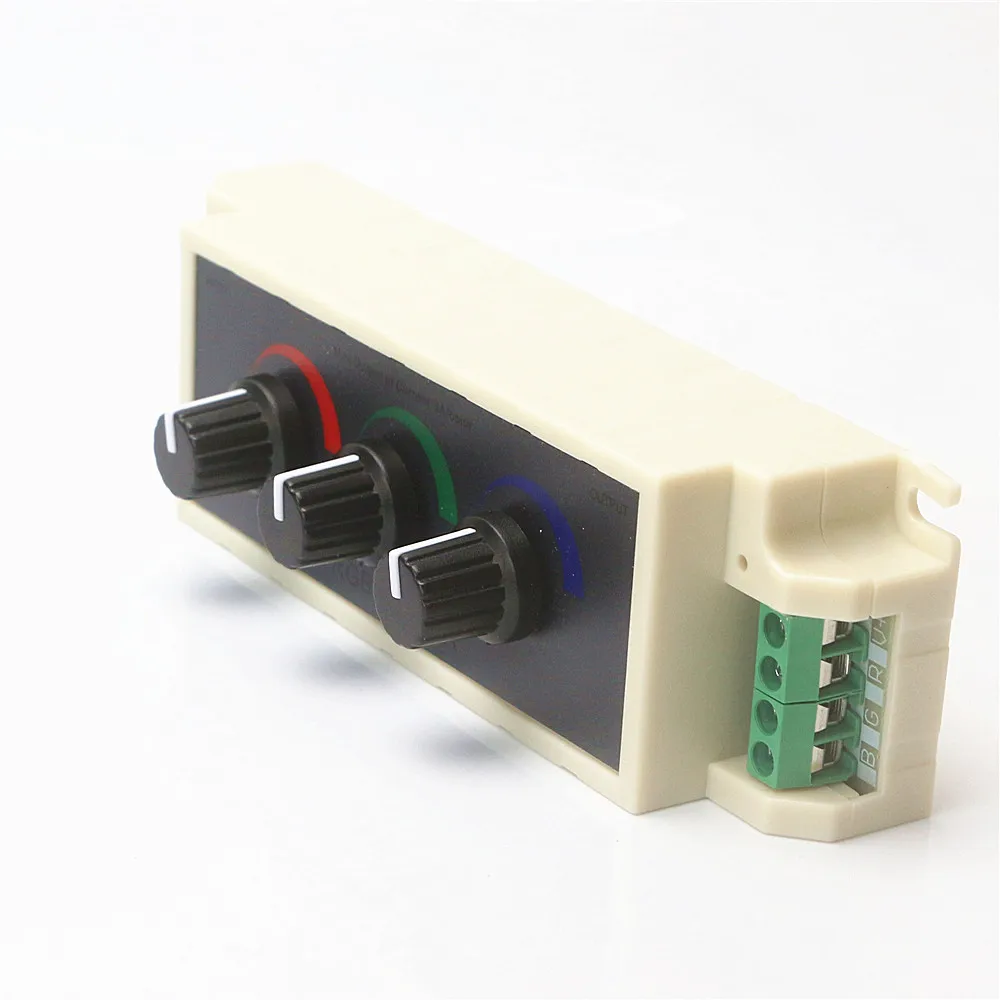 DC12V-24V-9A-RGB-Dimming-Controller-3-Channel-RGB-Promise-Knob-Dimmer ...