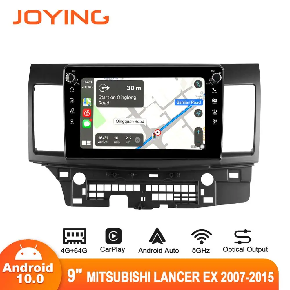 9-Android10-Car-Stereo-Radio-Player-for-Mitsubishi-Lancer-2-2007-2015 ...
