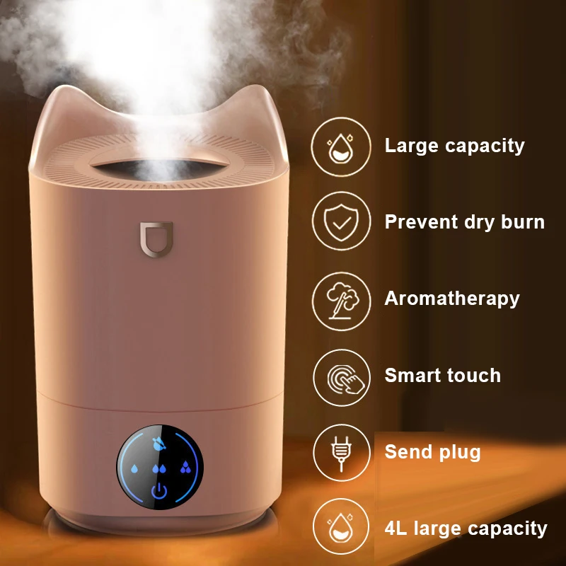 Air-Humidifier-Double-Nozzle-3L-Humidity-Monitoring-Display-USB-Aroma ...