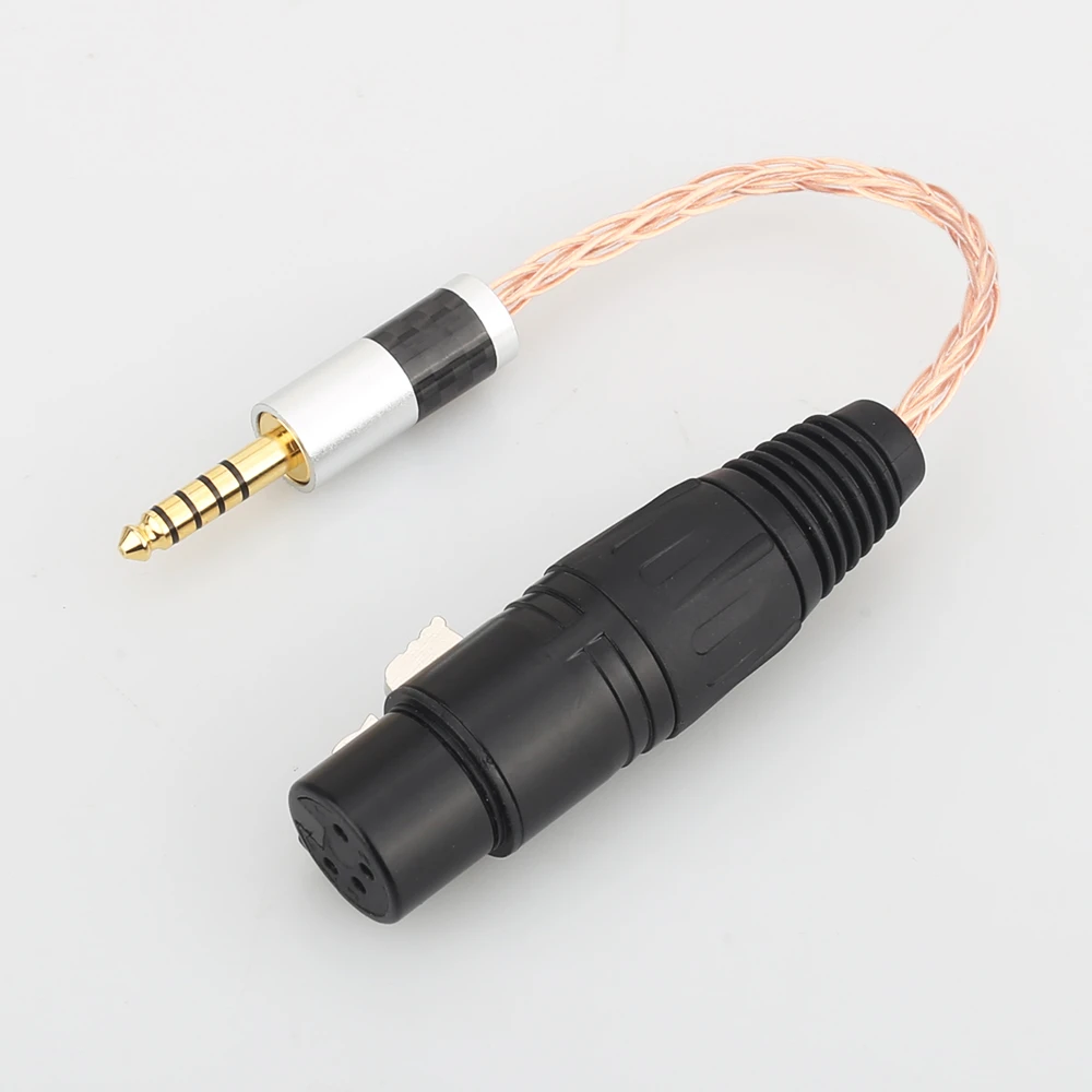 Audiocrast 4.4mm Balanced Male to 4 Pin XLR Female Balanced Connect TRS ...