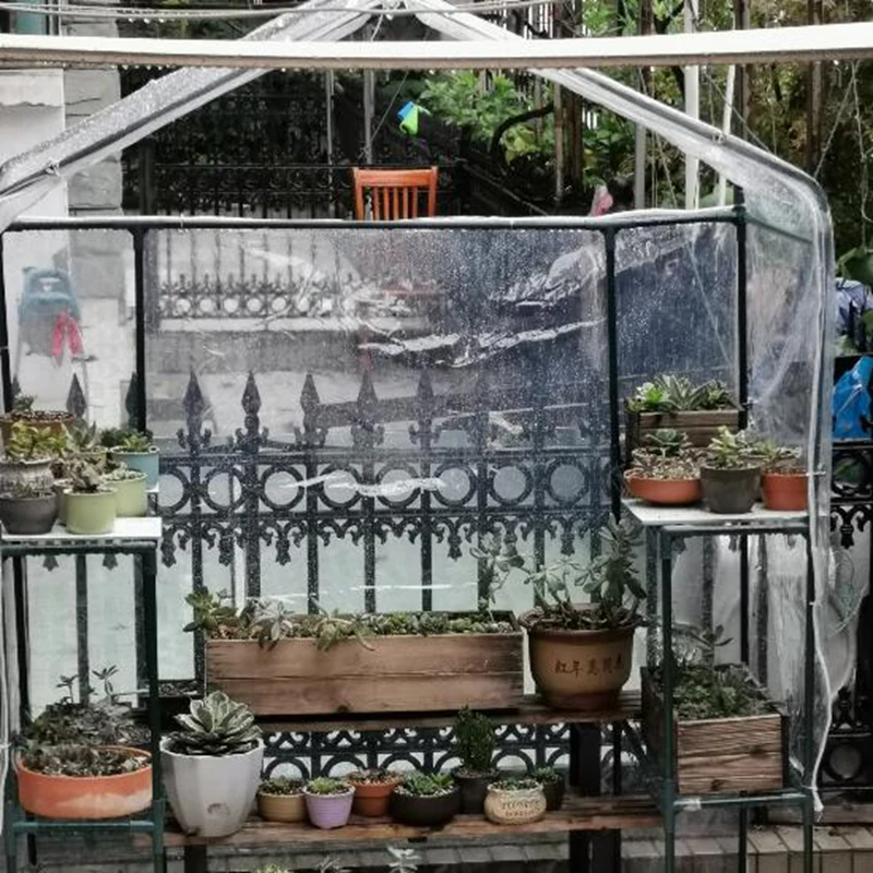1pc-Soft-PVC-Rainproof-Cloth-Highly-Transparent-Home-Garden-Rain-Sail ...