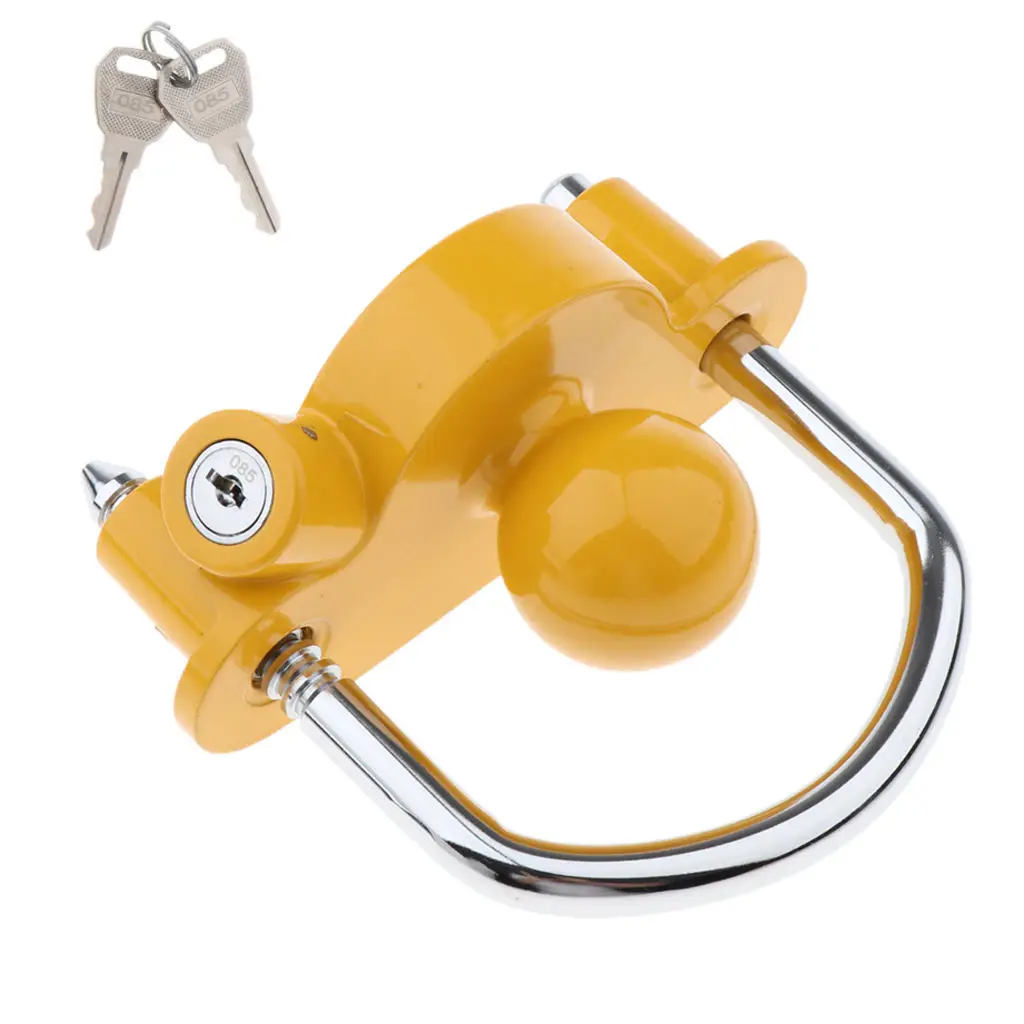 CURT Universal Tri-Ball Trailer Coupler Lock, Fits 1-7/8, 54% OFF