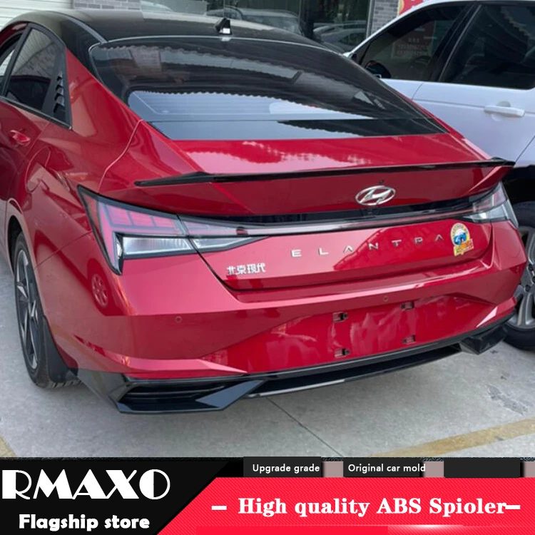 For Hyundai Elantra Spoiler 2021-2022 Elantra Spoiler GAY-XC ABS ...