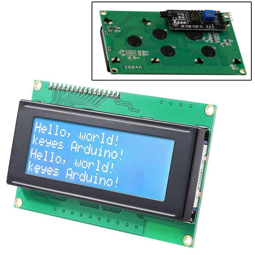 204 20X4 2004 2004A Character LCD Module Display For Arduino Electrical ...