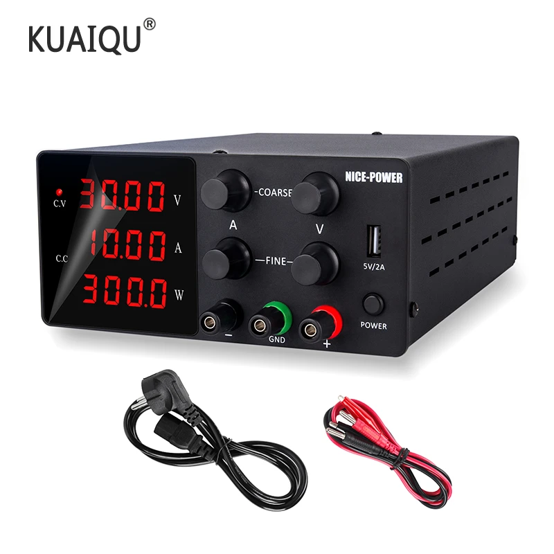 Laboratorium Voeding 30V10A Stroom Regulator Schakelaar Voeding ...
