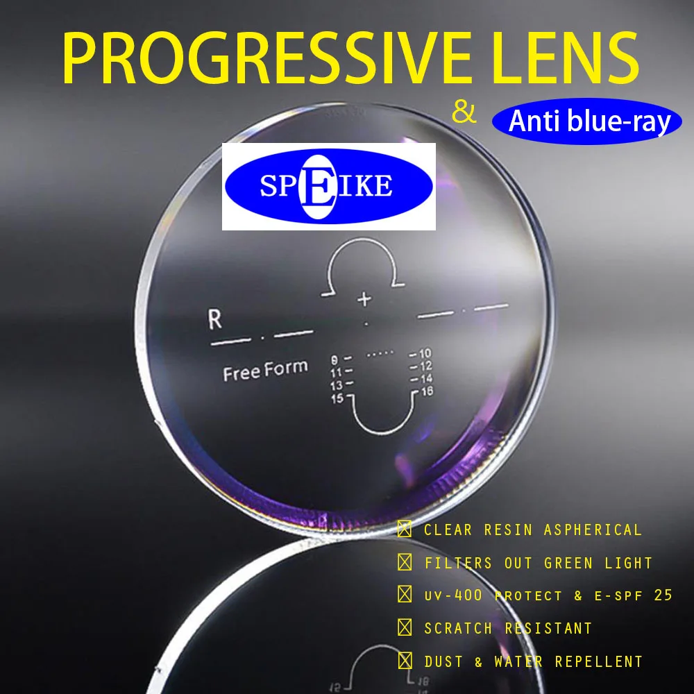 SPEIKE Progressive Anti Blue ray lenses Myopia Control interior ...
