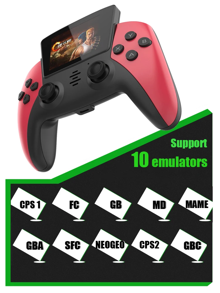 VILCORN Mini Handheld Video Game Dendy Console For PS5 Gamepad Style ...