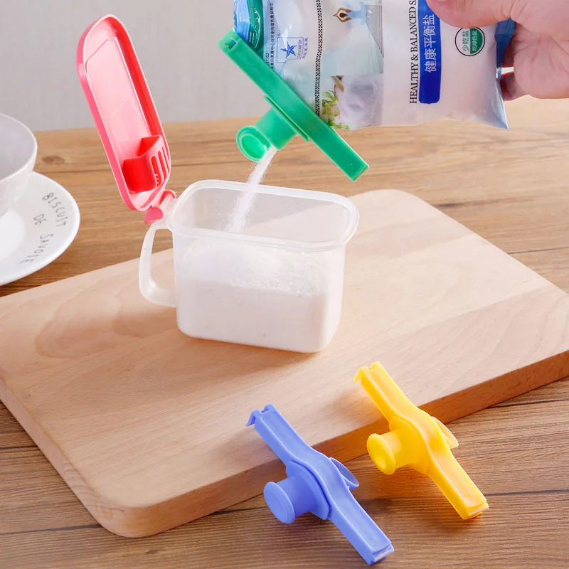 Creative-Kitchen-Accessories-Reuseable-Bag-Clip-Food-Storage-Fresh ...