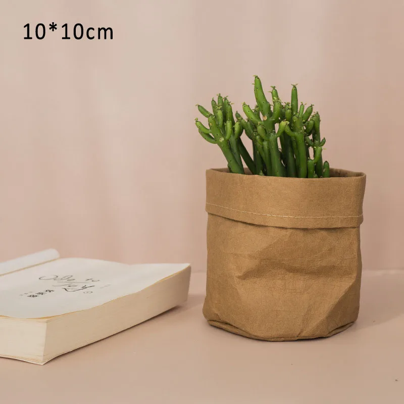 Foldable Kraft Paper Plant Bags - Decor Shop Direct