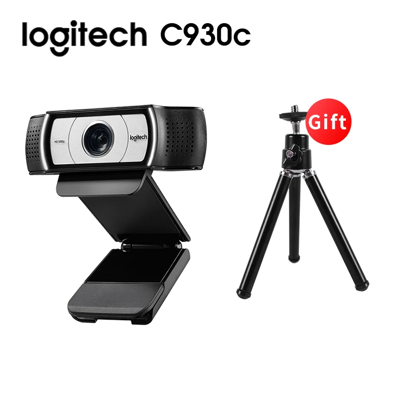 Original Logitech C930c HD 1080P Webcam for Computer Zeiss Lens USB ...