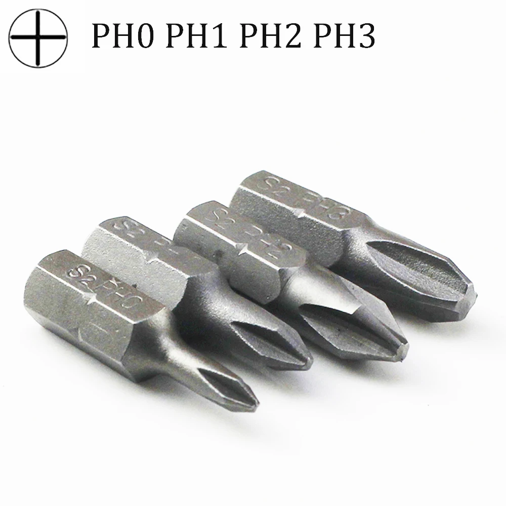 10pcs-Phillips-Bit-Set-S2-1-4-Inch-6-35mm-Hex-Shank-Electric ...