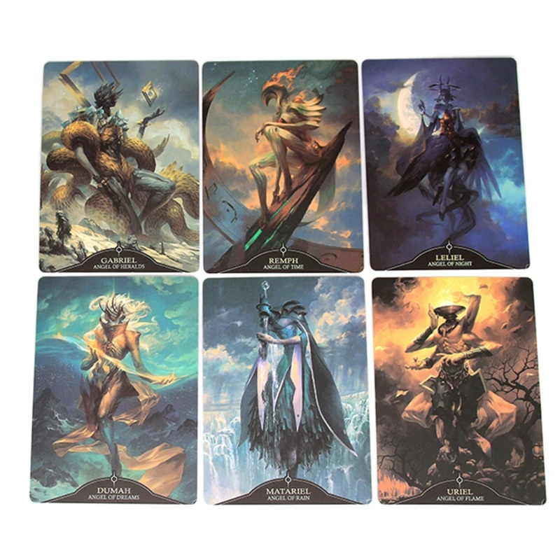 Angelarium-Oracle-Of-Emanations-Full-English-33-Cards-Deck-Tarot-Family ...