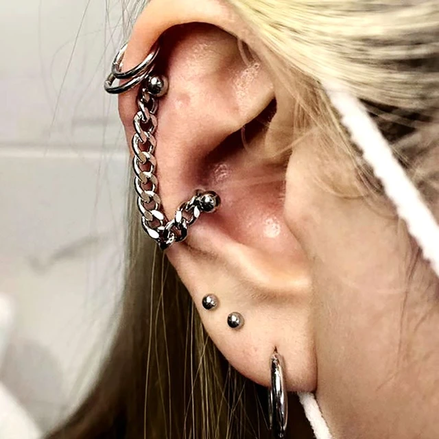 Industrial Piercing Jewelry Chain