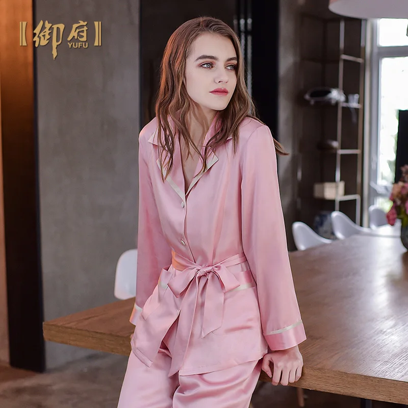 Fimtairah-19mm-pijamas-de-seda-para-mulheres-luruxy-marca-moda-novo-100 ...
