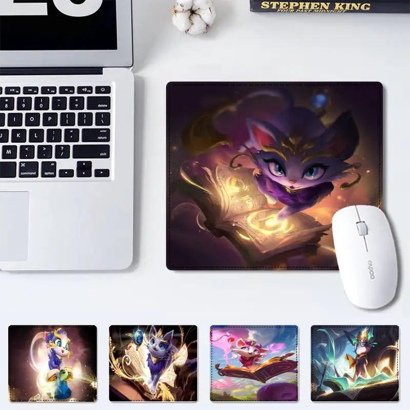 Schutz LOL Yuumi Maus Matte Kleine Größe Gummi Maus Pad Gaming Player ...