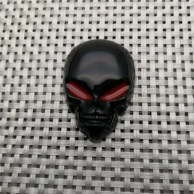 Universal 3D Skull Moto Stickers Motorcycle Truck Car Emblem Demon ...