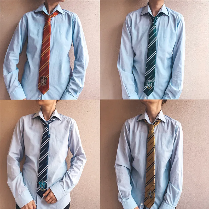 Corbata Harry Potter Accesorios Gryffindor Hogwarts Moda Hombre Mujer ...