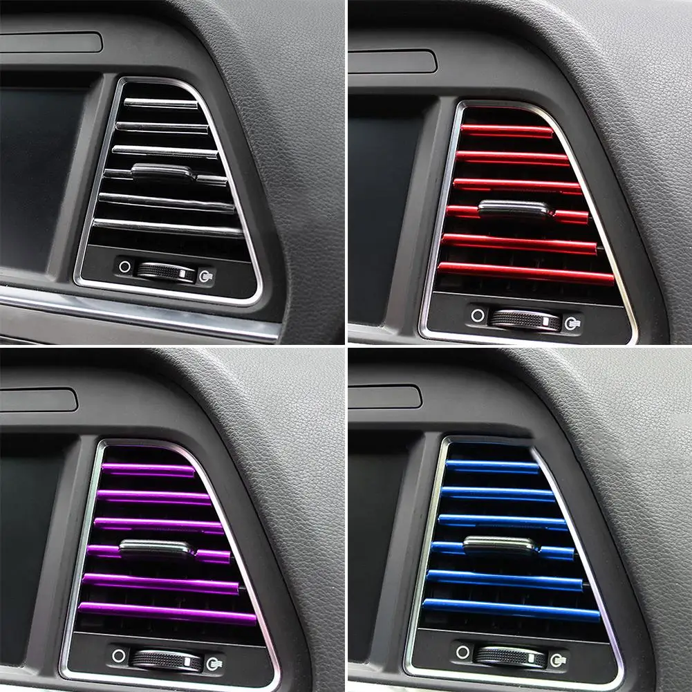 10Pcs-Car-Auto-Air-Outlet-Vent-Interior-Decorative-Stickers-Decals ...