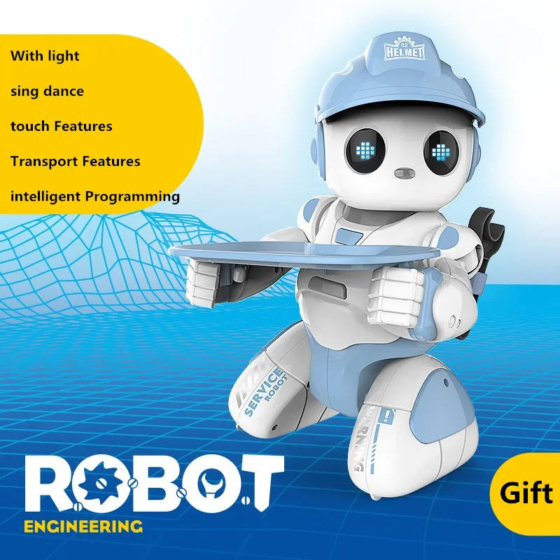2-4G-RC-Robot-Toy-Singing-Dancing-With-LED-Light-Intelligent ...
