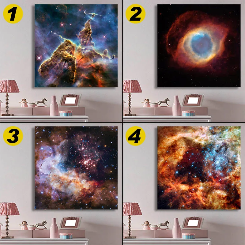Mystic Mountain Nebula Painting