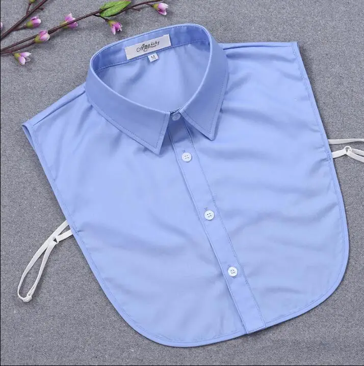 Cravate,Faux Col détachable pour homme, 100% coton, accessoire de ...