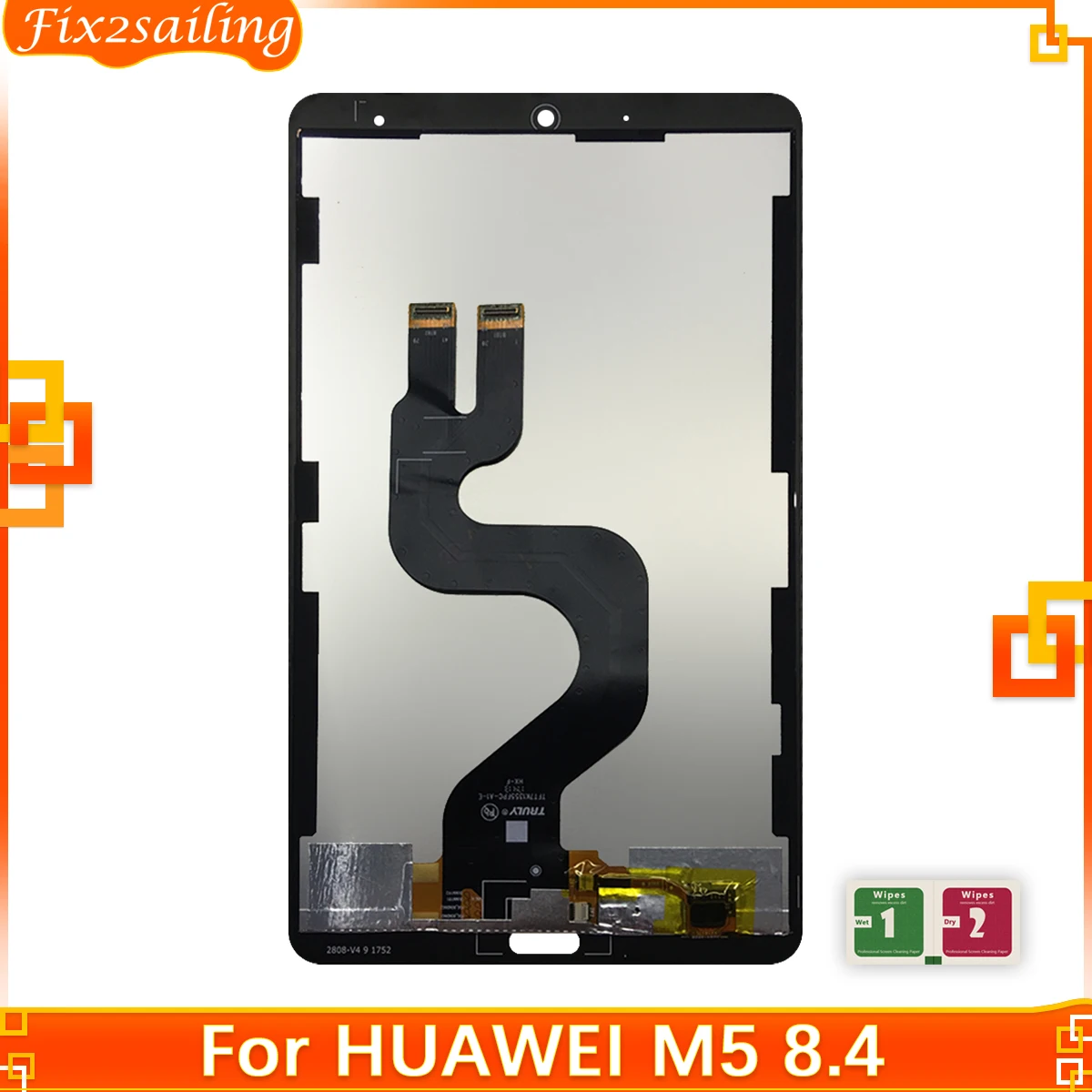 8.4 "100% testado para huawei mediapad m5 8.4 SHT AL09 SHT W09 lcd tela ...