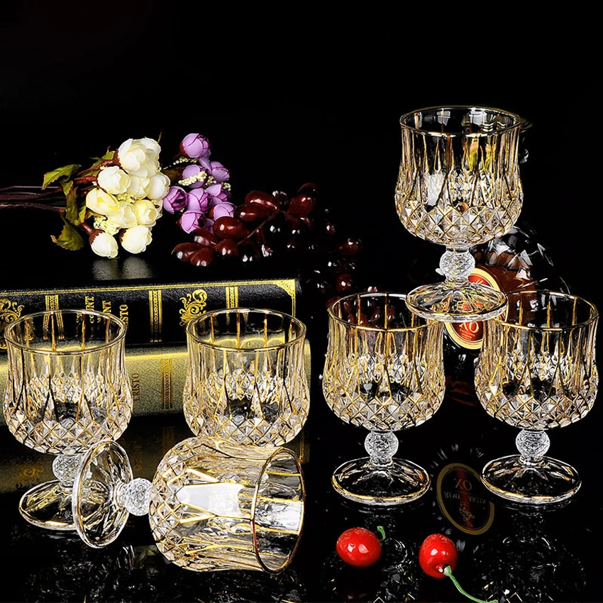 Luxury Crystal Glass Cup Whiskey And Brandy Wine Glass Beer Cup Bar ...