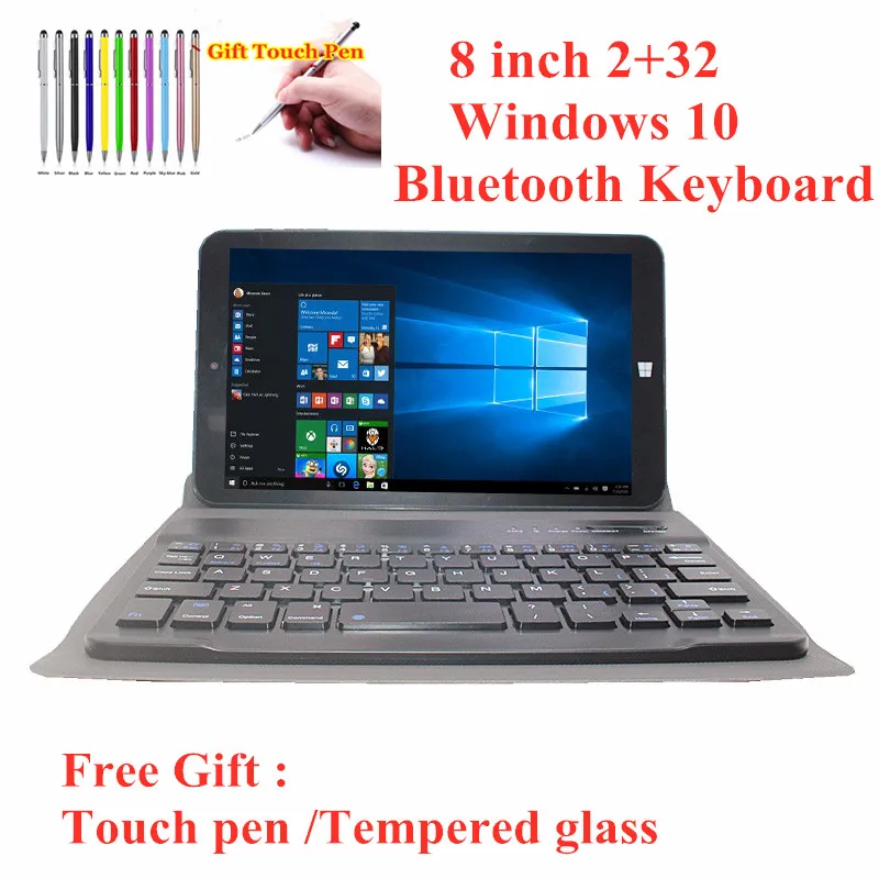 Hot-Sales-8-INCH-2-In1-Windows-10-Tablet-PC-2GBDDR3-32GB-Gift-Keyboard ...